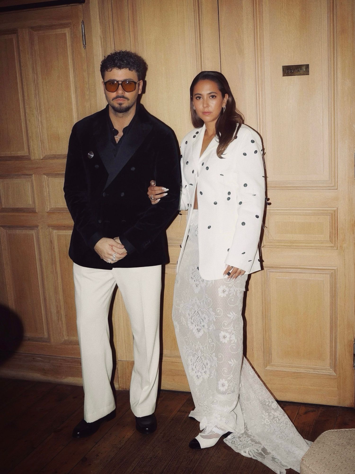 All the fashionable details of Hanna MW and Jimmy Kamhieh's engagement ...