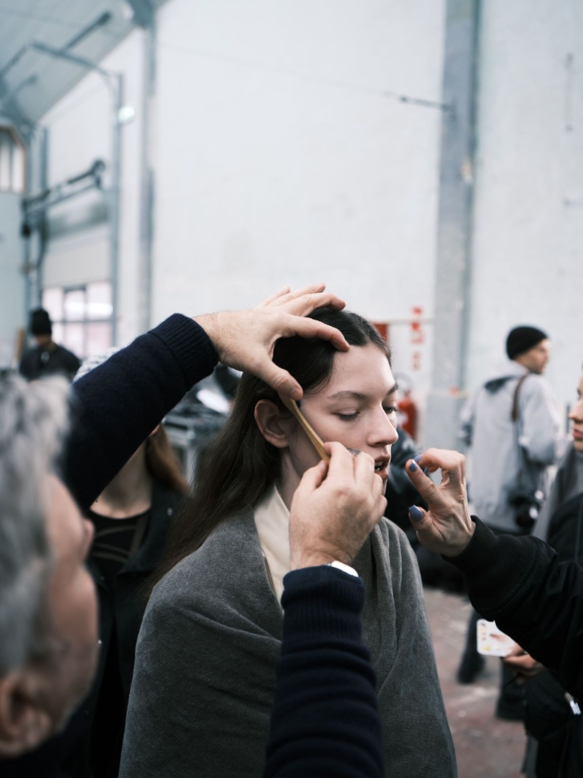Exclusive: How to get The Garment's undone, pared-down runway hair ...