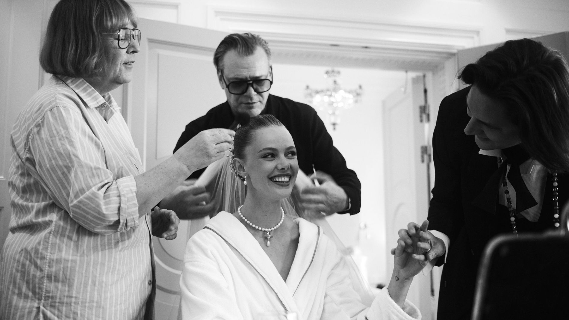 Frida Gustavsson's makeup artist on how to get her wedding day look ...