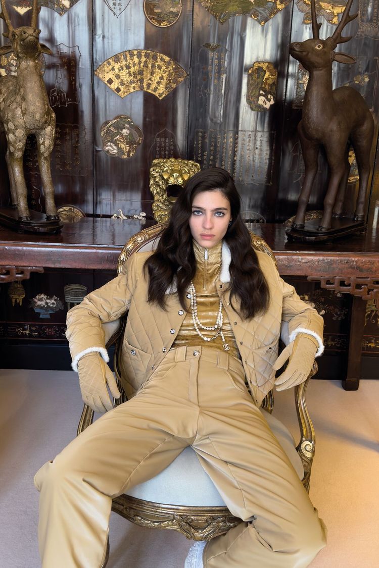 Chanel puts its best ski forwards with help from Juergen Teller - Vogue ...