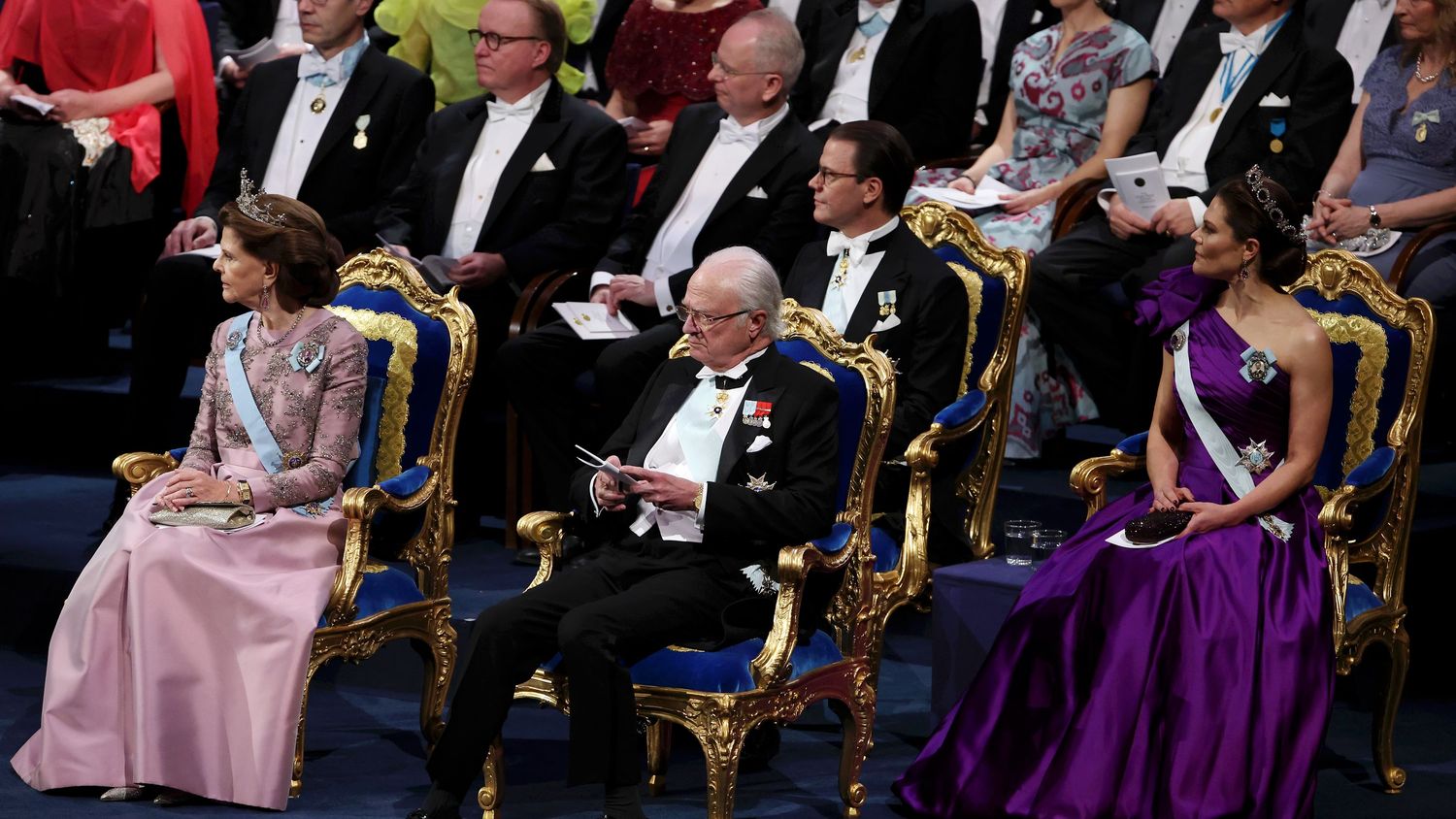 Purple and black were the royal colour codes of the Nobel Award ...