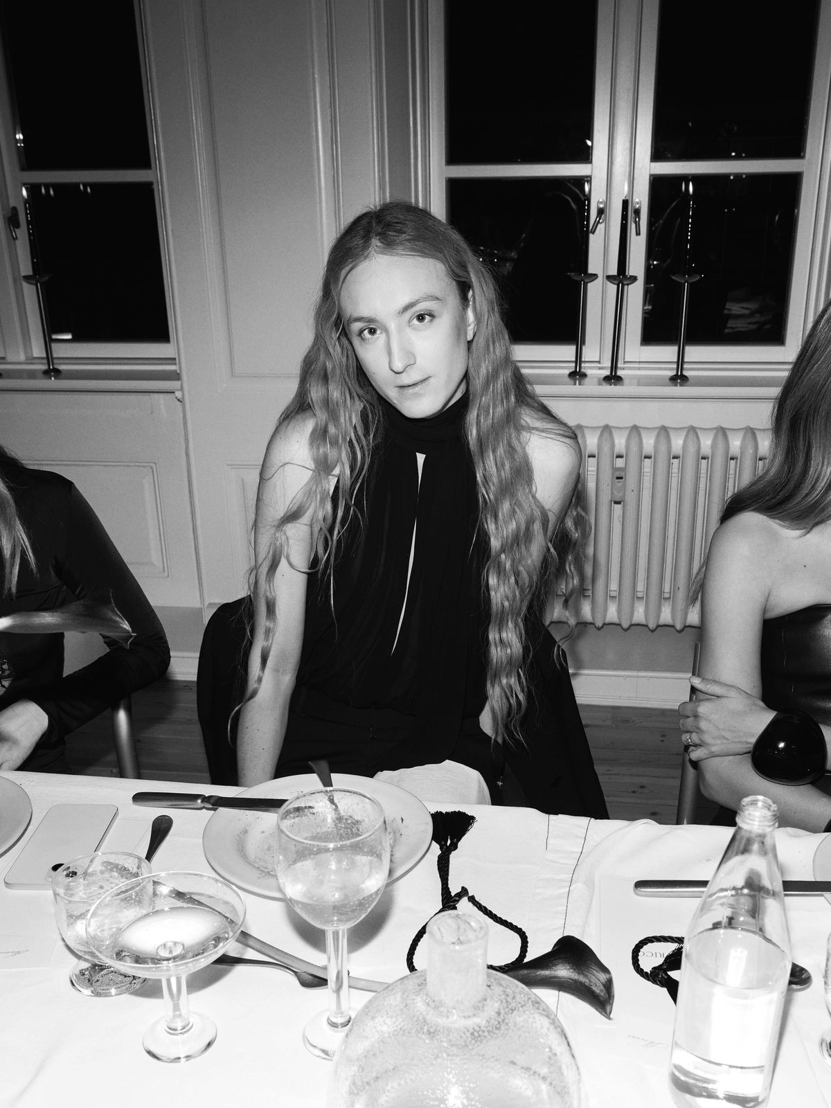 Supermodels, champagne and stunning all-black looks: Inside Nina Ricci ...