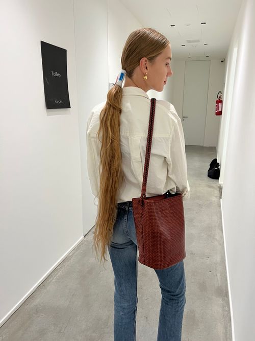 Model diary: Come backstage with the Danish Moosgaard twins at Gucci's ...