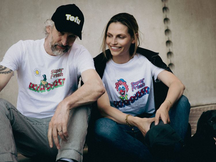 A Swedish artist and a supermodel team up on a capsule that celebrates ...