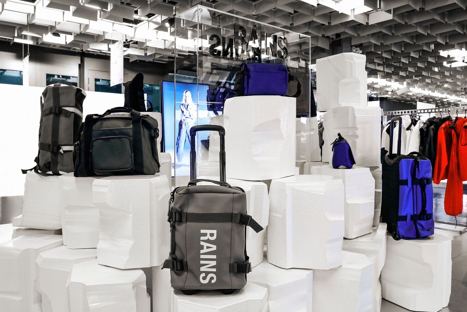 Rains brings a touch of Scandinavia to Pitti Uomo with a 3D-printed ...