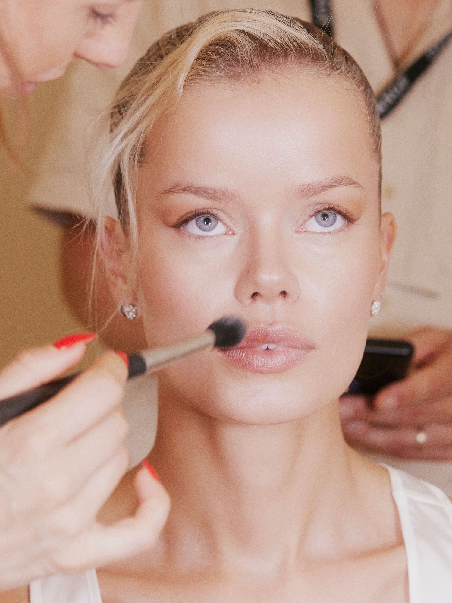 Get ready with Norwegian model Frida Aasen for the Cannes red carpet ...