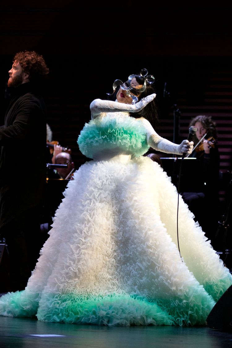 9 of Björk's most iconic looks – from stage to the red carpet - Vogue ...