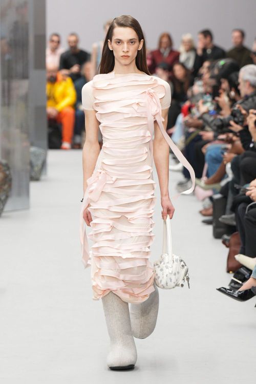 See all the looks from Acne Studios' fall/winter 2025 runway show ...