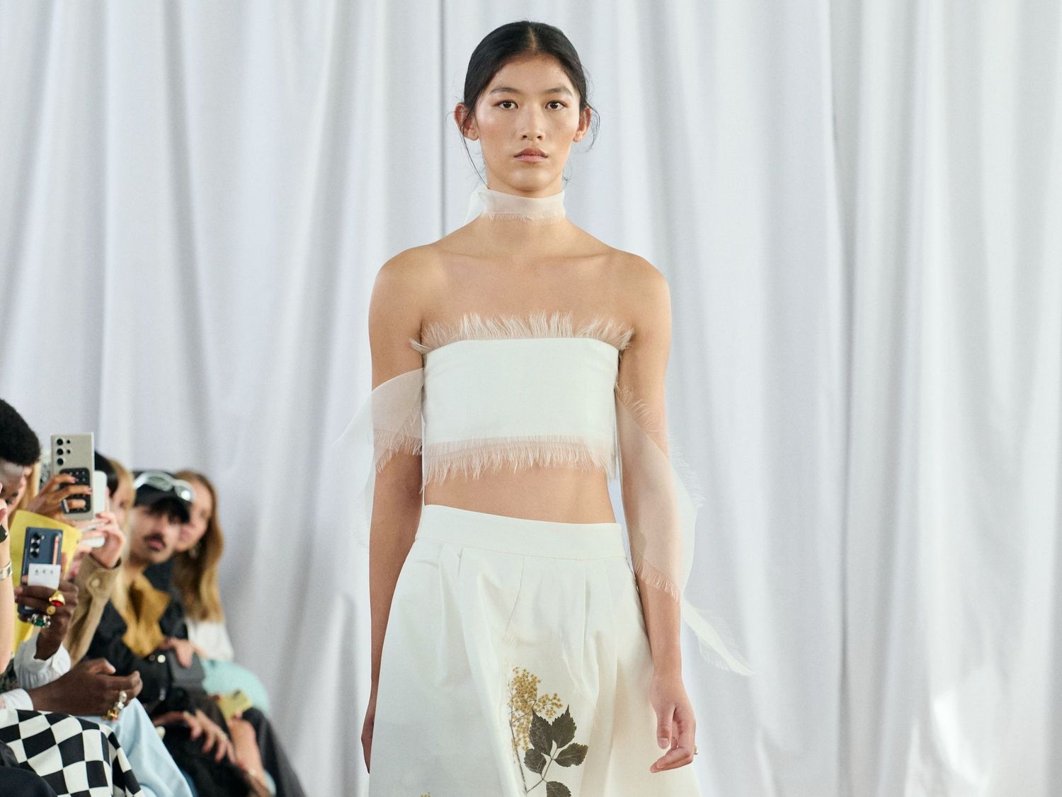 See all the looks from Christian Aks' SS25 collection at Oslo Runway ...