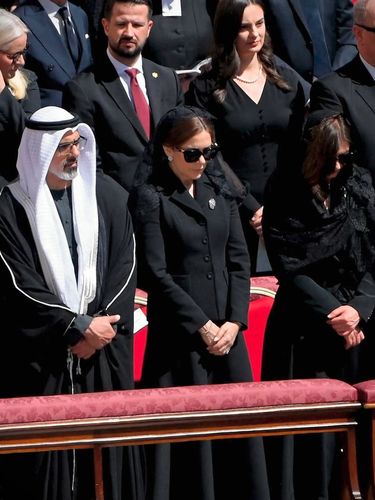 Queen Mary of Denmark joins mourners at Pope Francis’s funeral in Rome ...