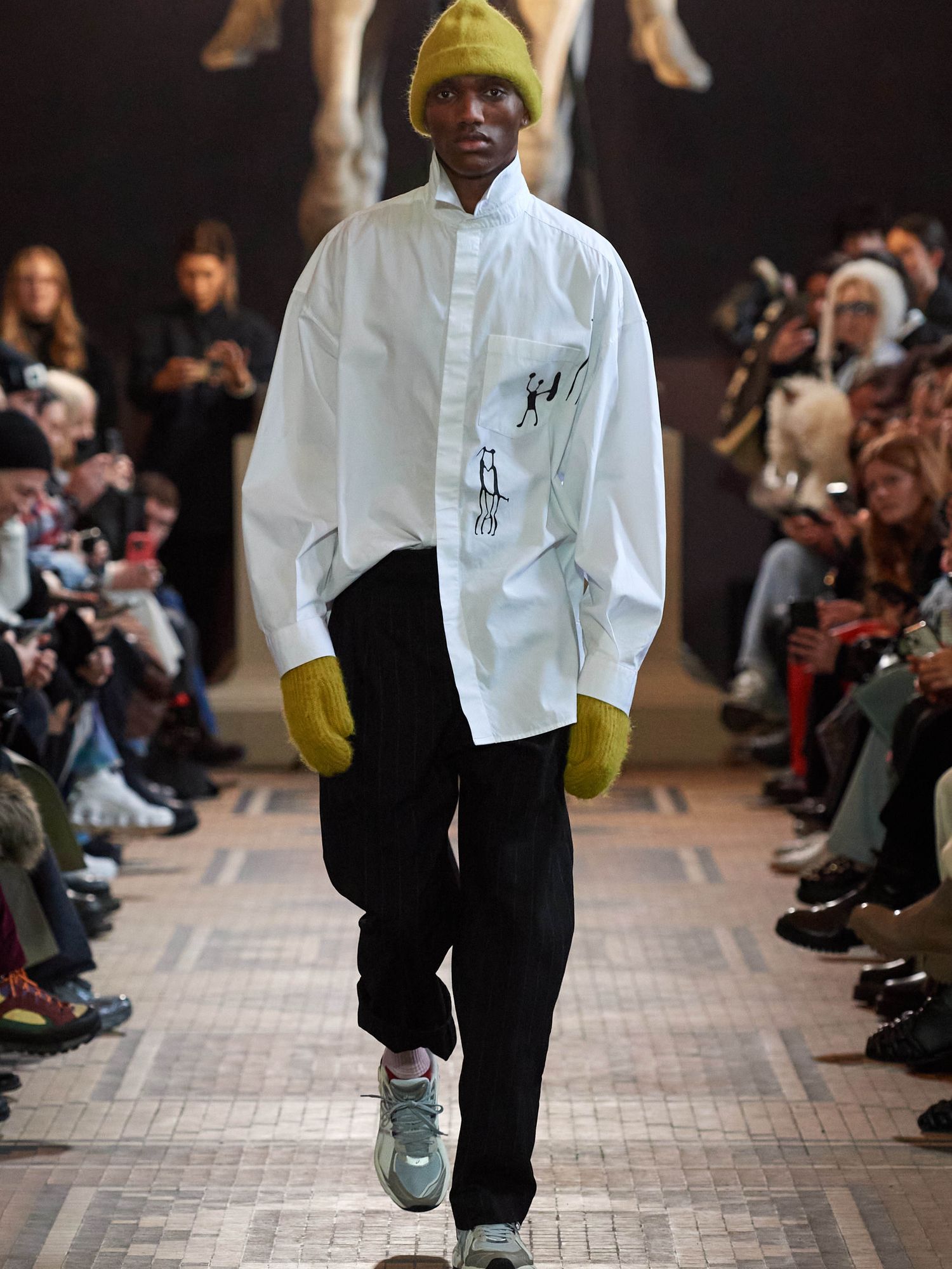 See all the looks from Wood Wood's AW24 runway collection at Copenhagen ...