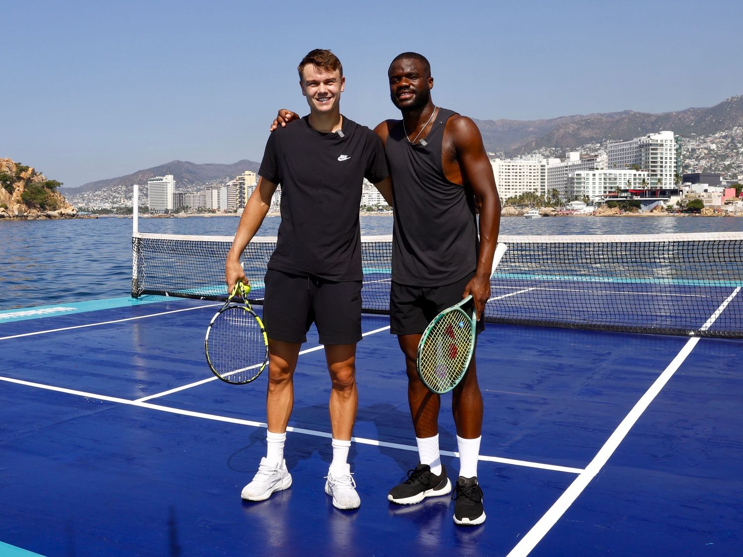 “It was definitely hot”: Holger Rune just faced off against Frances ...