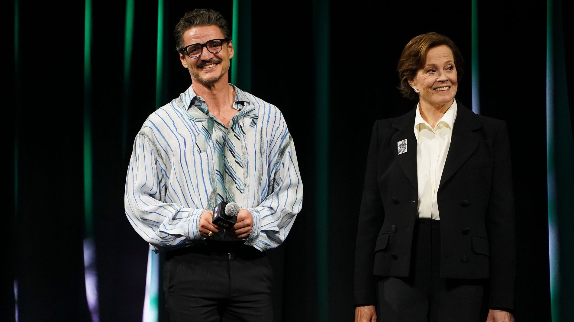 Pedro Pascal wears Acne Studios at Star Wars Presentation - Vogue ...