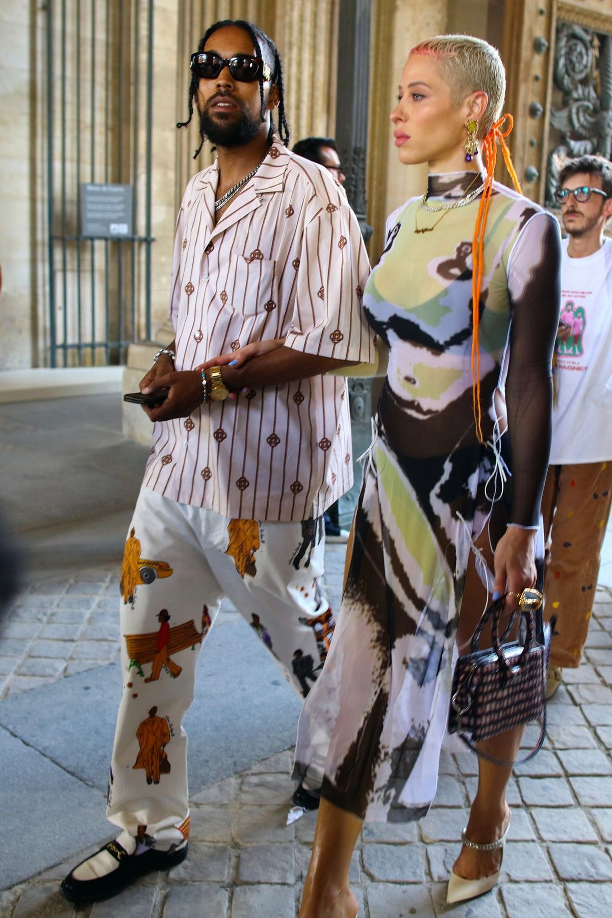 How to beat the summer heat, according to street stylers? Go sheer ...