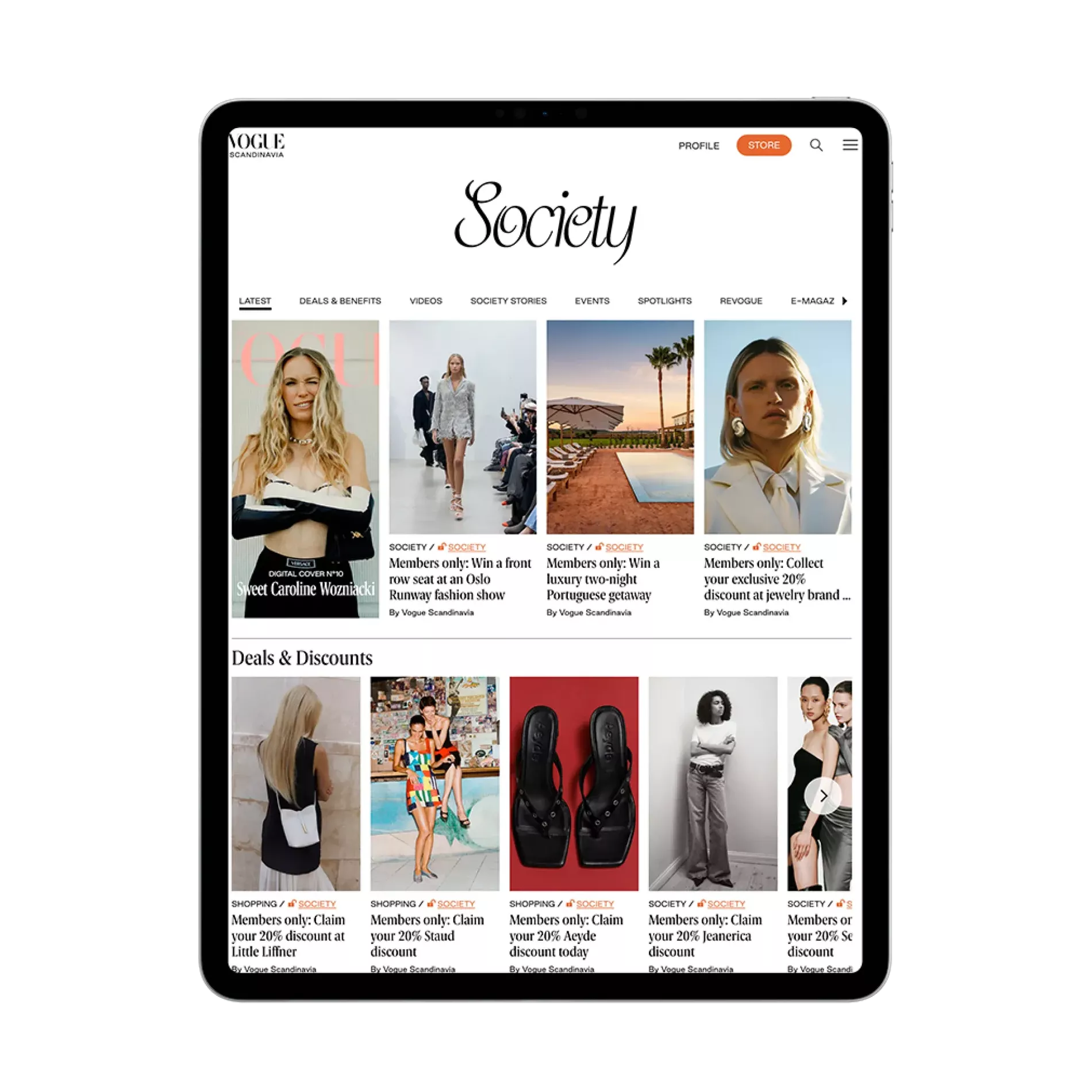 Print & Digital Magazine Subscriptions - Vogue Scandinavia - Vogue ...