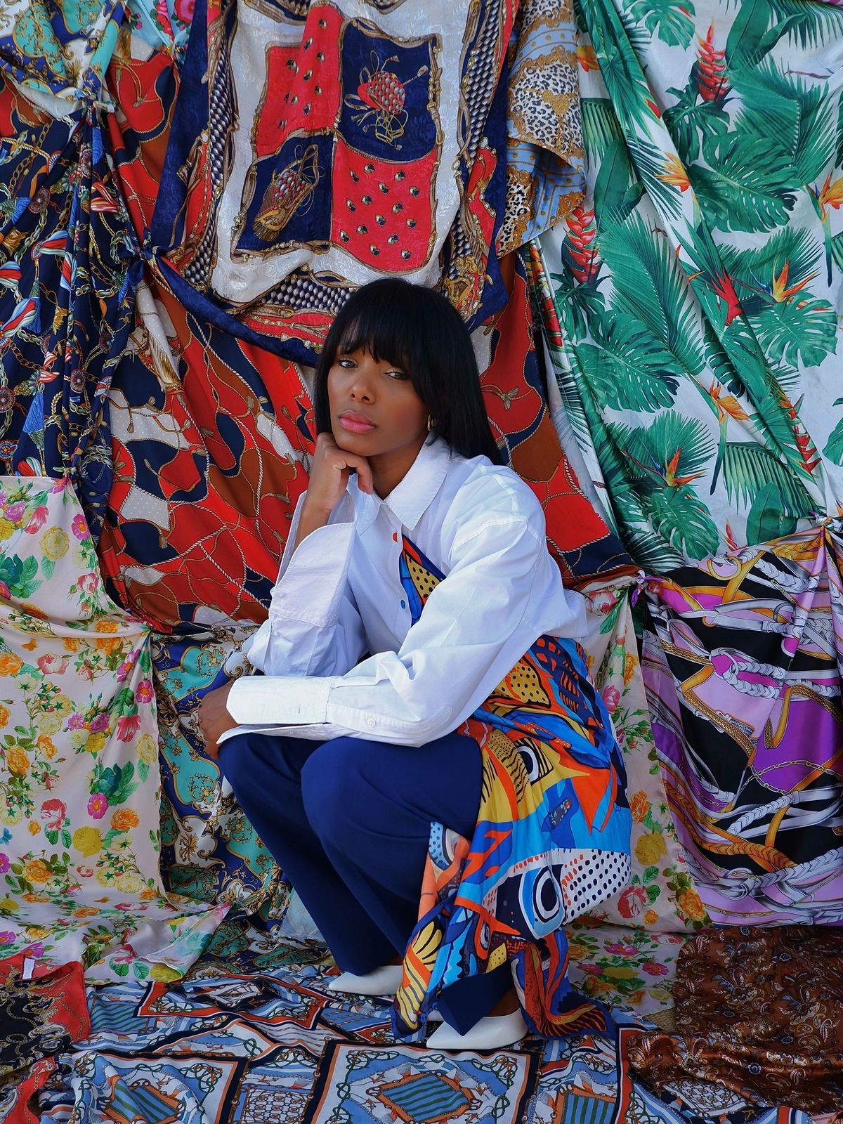 Get to know Claudya Moreira: TikTok's Queen of Scarves - Vogue Scandinavia