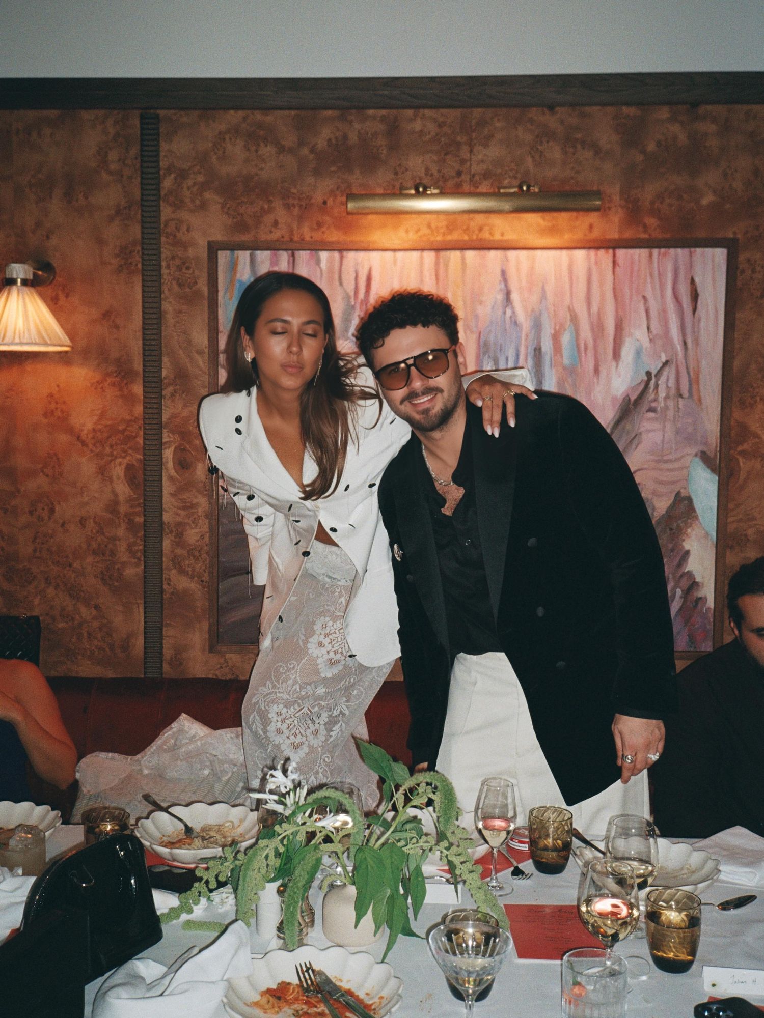 All the fashionable details of Hanna MW and Jimmy Kamhieh's engagement ...