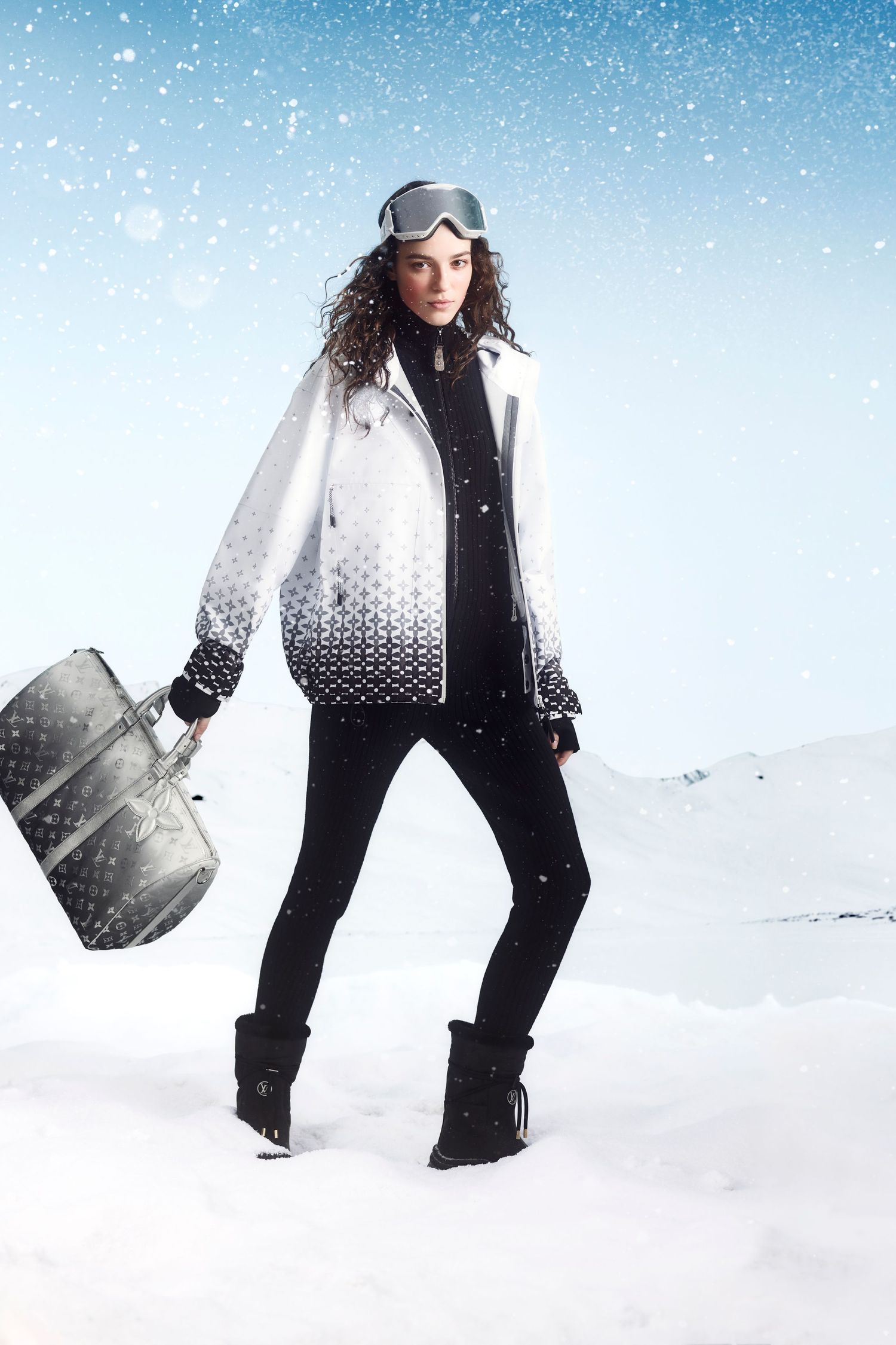Traverse the slopes in style with Louis Vuitton this winter - Vogue ...