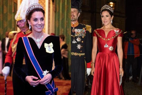 Princess Kate Middleton and Crown Princess Mary are royal style twins ...