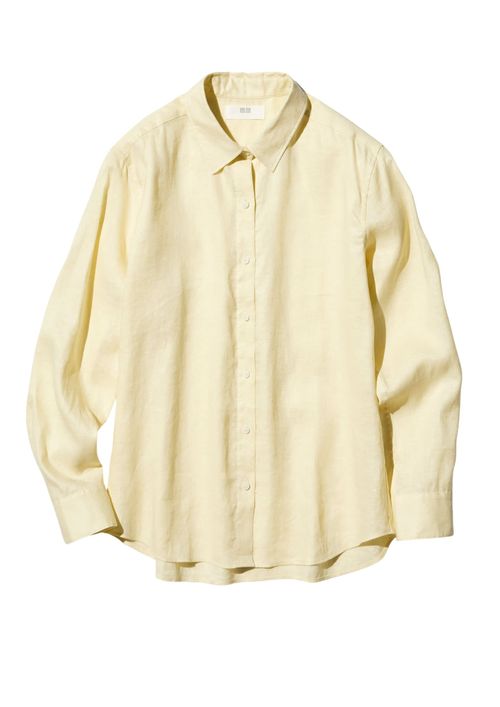 Master the art of colour blocking with Uniqlo’s linen staples - Vogue ...